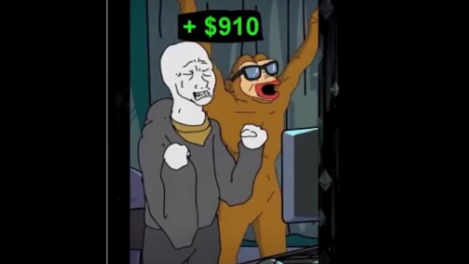 Crypto meme animation,crypto meme video, crypto meme coin , meme coin ...