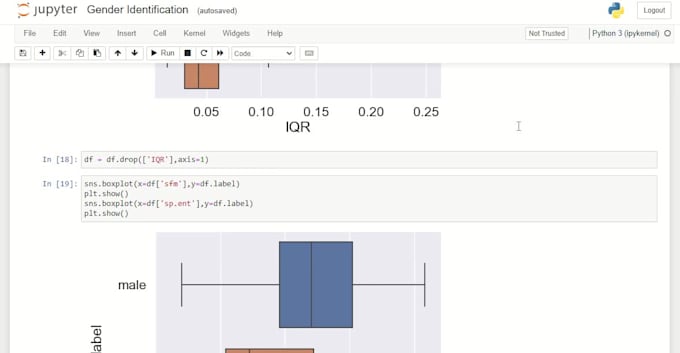 Data analysis with python, numpy, pandas, matplot, seaborn by Saram_14 | Fiverr