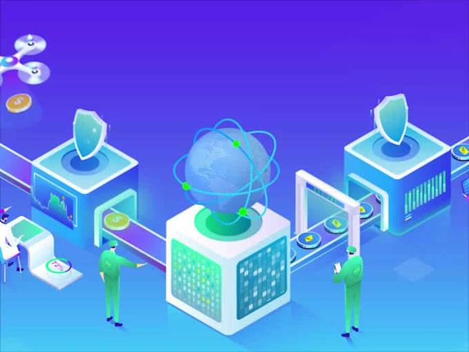 Create wonderful svg gif animation for your website by Degosep | Fiverr