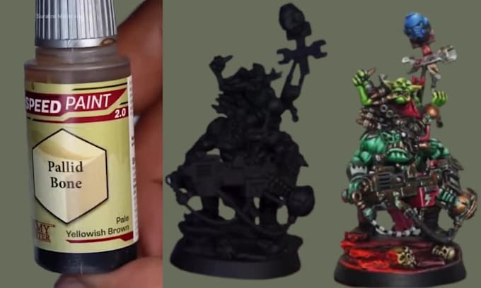 3d paint your 3d model dnd warhammer40k action figure and ship to your ...