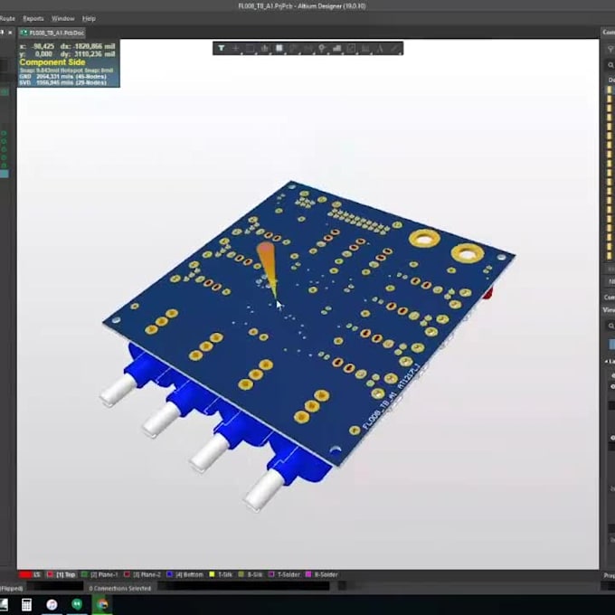 Do printed circuit design board, pcb design esp32 code for your audio project by Ogunsolaazeezat ...