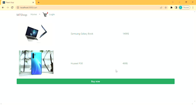 Build a react web application by Lokmanlounes | Fiverr