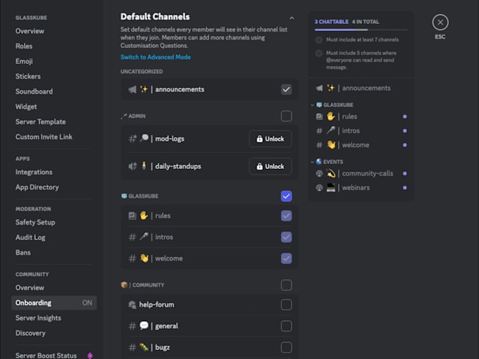 Create, design, and set up your custom discord server within 24 hours by Zohaib_altaf96 | Fiverr