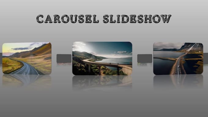 Create any custom carousel slideshow video by Sm_nayan2 | Fiverr
