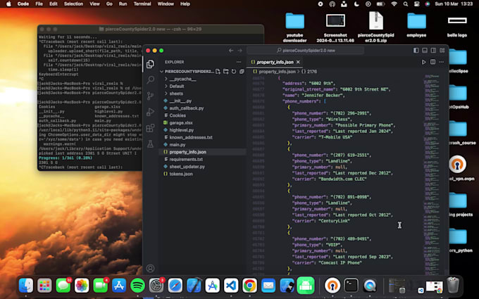 Create data scraping scripts with python by Jacqol | Fiverr