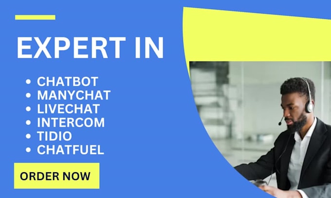 Set up livechat intercom manychat tidio chatbot chatfuel by Evan ... Set up livechat intercom manychat tidio chatbot chatfuel by Evan ...