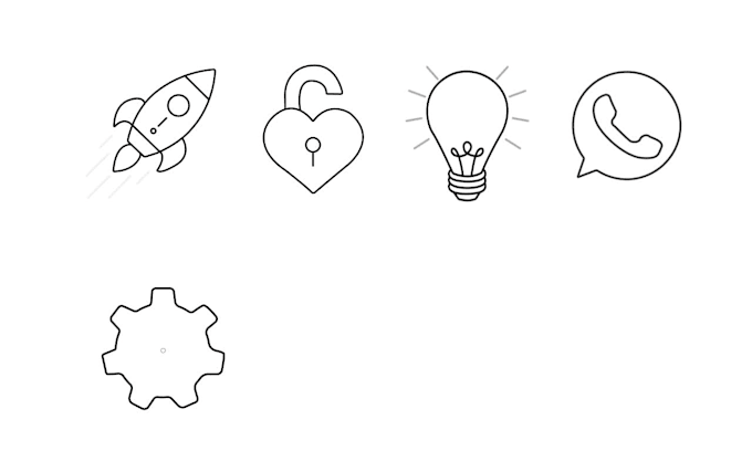 Do an animated gif for icons and illustrations by Debasish991 | Fiverr