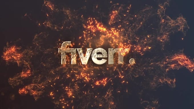 Create an awesome fire video intro outro logo animation by Ffohgraphix ...