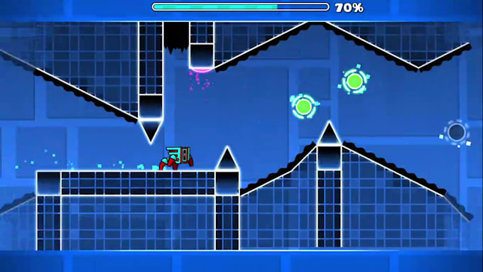 Create a unique geometry dash layout by That_shadow_guy | Fiverr