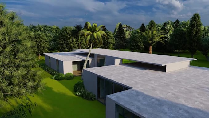 Create 3d model and render animations and images architecture project by Arif_sifat1119 | Fiverr