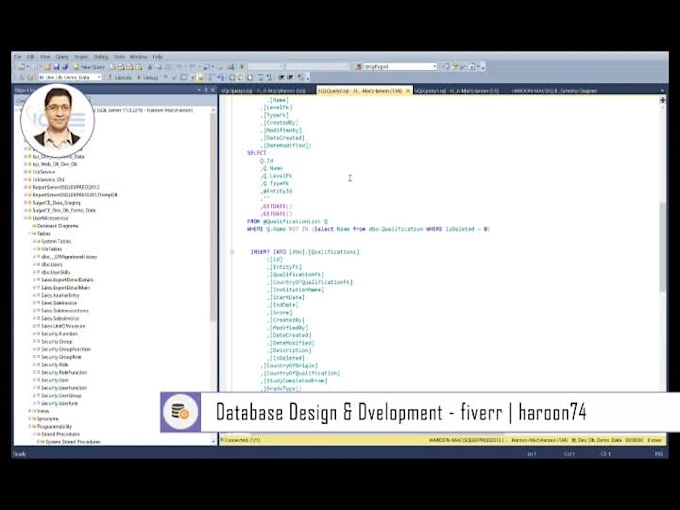Design and develop database using ms sql and mysql by Haroon74 | Fiverr Design and develop database using ms sql and mysql by Haroon74 | Fiverr