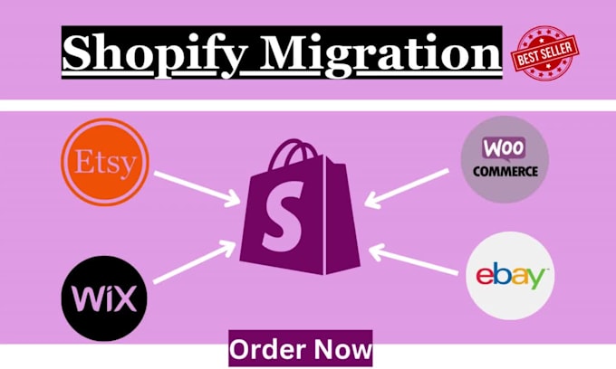 Create shopify migration etsy ebay ecwid wix migrate to shopify clone website by Cartakrane | Fiverr