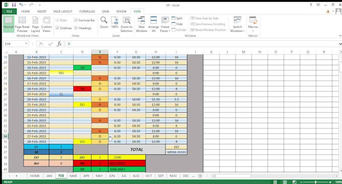 Monthly salary report system by Laya_sen | Fiverr