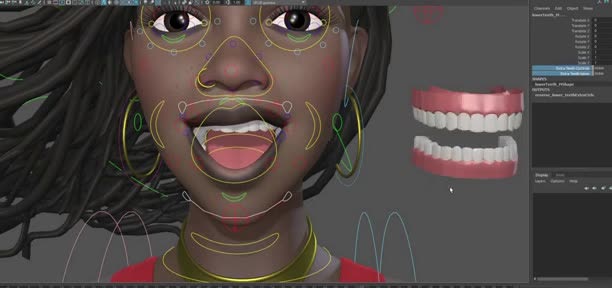 Advance ue5 face rig,rig 3d animal with ikfk rig,rig avatar for obs ...