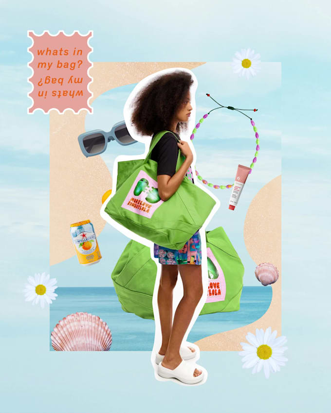 Create a motion graphics collage for social content or instagram ...