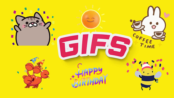 Create custom gif from video or from scratch by Real_motion | Fiverr