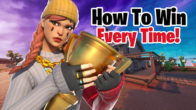 Professional fortnite thumbnail editor by Jamesongolfer | Fiverr