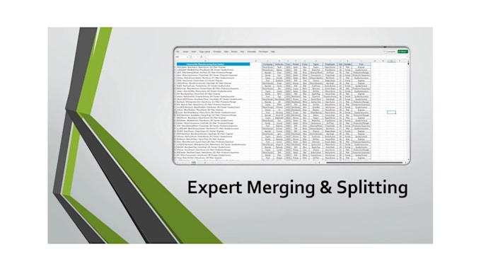 Excel Data Cleaning Formatting Merging Splitting Sorting By