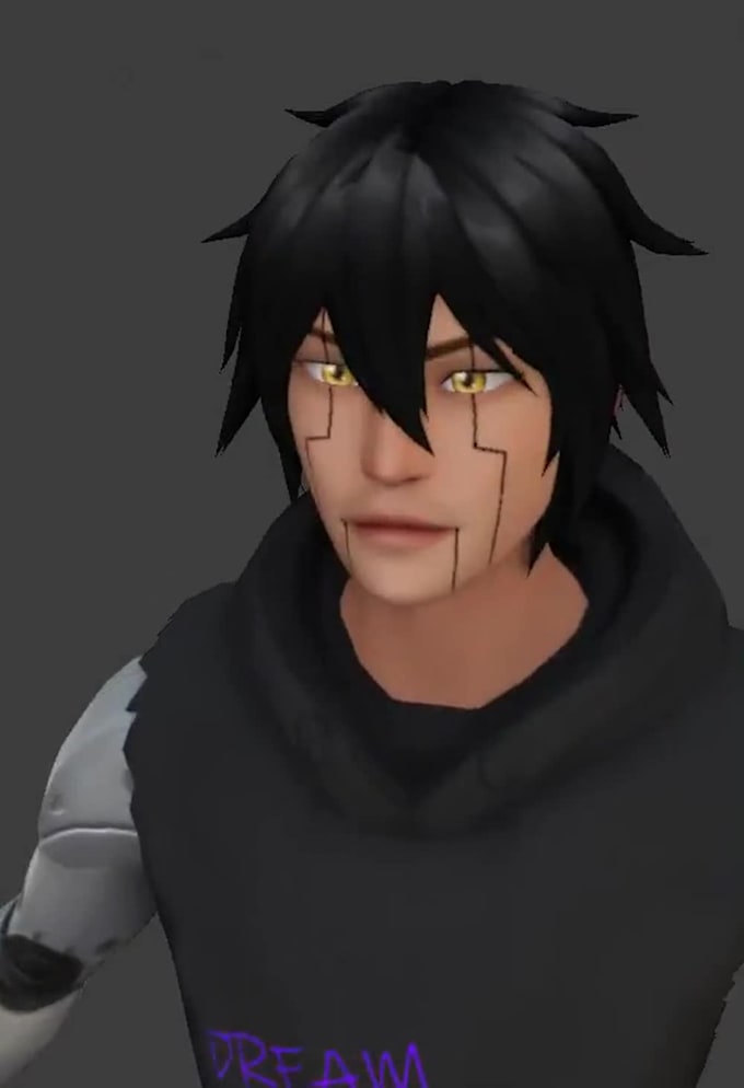 Créer un avatar 3d animé, un modèle d'avatar vrchat, un gréement et une ...