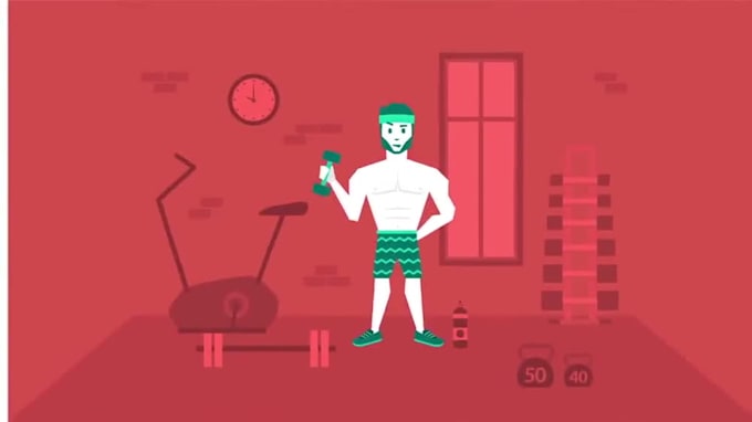 Create a custom explainer animated video, 2d animation explainer motion graphics by ...