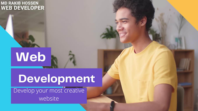 Develop your website with html css javascript by Mdrakib597 | Fiverr