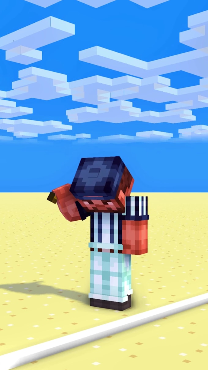 Create minecraft 3d animation by Skgamer99 | Fiverr