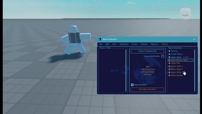 Make a roblox r6,r15 , cutscene animation for roblox and roblox rigging ...