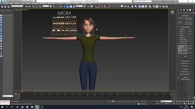 3d rigging, 3d character rigging, rigify rig, blender rig, rigging, animating by Wharrish | Fiverr