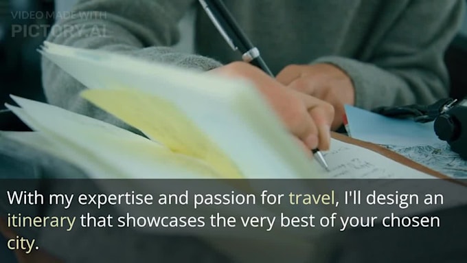 Create your own vacation plan for your next trip by Theartofcities | Fiverr