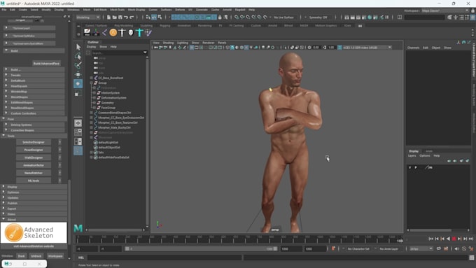 Rig 3d character in maya for animation, unreal or unity by Shenuraperera | Fiverr