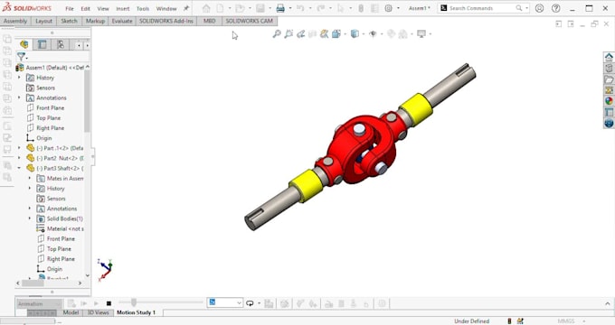 Create 3d models from 2d drawing using solidworks by Shafiullah3143 ...