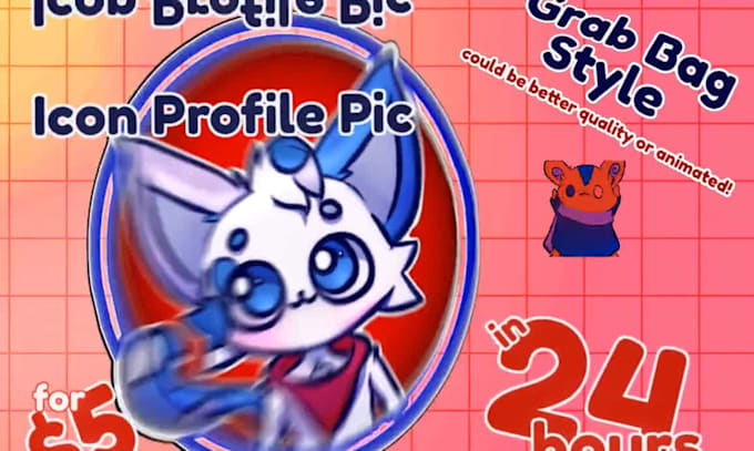 Draw you a cute pfp icon for you by Miowth | Fiverr