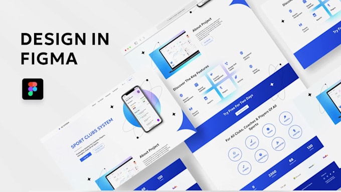 Design a professional landing page in figma by Vladimir_vyr | Fiverr