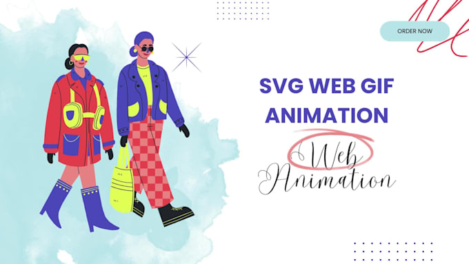 Create web svg lottie web animation in json,gif,and svg,css by Priti470 | Fiverr