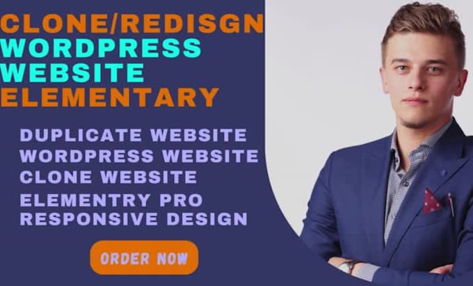 Clone, copy, duplicate website to wordpress, webflow duplicate webflow website by W_jasper | Fiverr