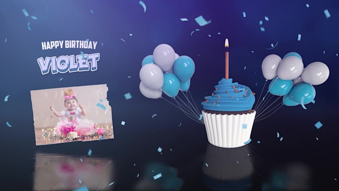 Create short birthday video greeting by Fromlankon | Fiverr