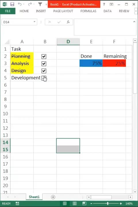 Make to do list with conditional formatting in excel by Mohdjawad01 ...