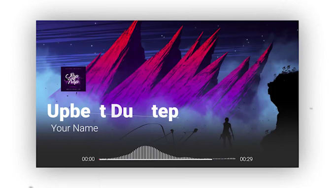 Create epic music visualizer and master audio in 24 hours by Moon2studio | Fiverr