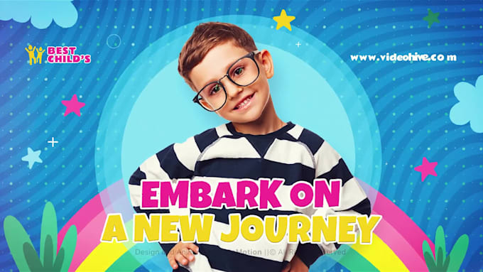 Design kids intro and outro video within 24 hours by Shopotech | Fiverr