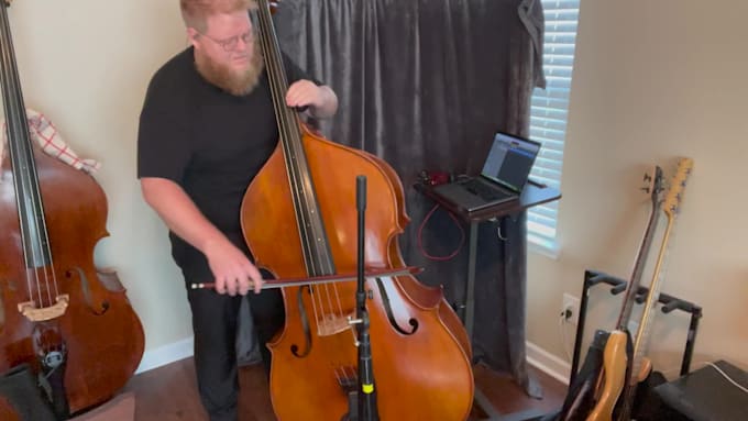 Record upright bass for your song by Andybyrd01 | Fiverr