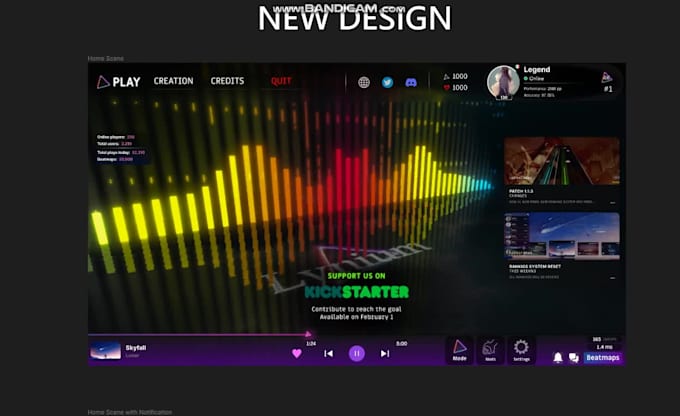 Create game art, graphic ui, menus, and buttons design by Imranali20 ...