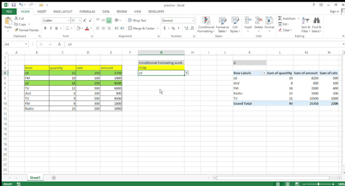Do all kinds of microsoft excel work and ms word by Rana167 | Fiverr