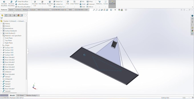 Draw a 2d, 3d parts by Solidworksq88 | Fiverr