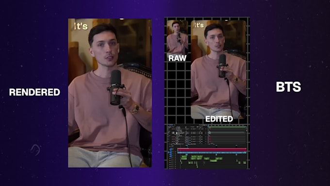 Edit talking head and podcast clips for social media by Bangunclips ...