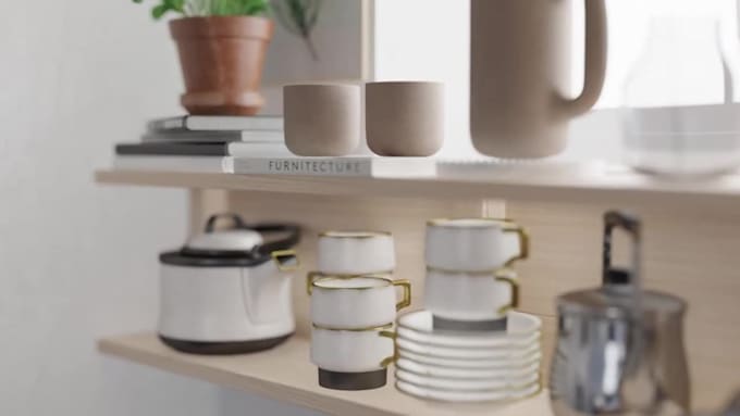 Create walkthrough animation interior by Symmetry3dviz | Fiverr