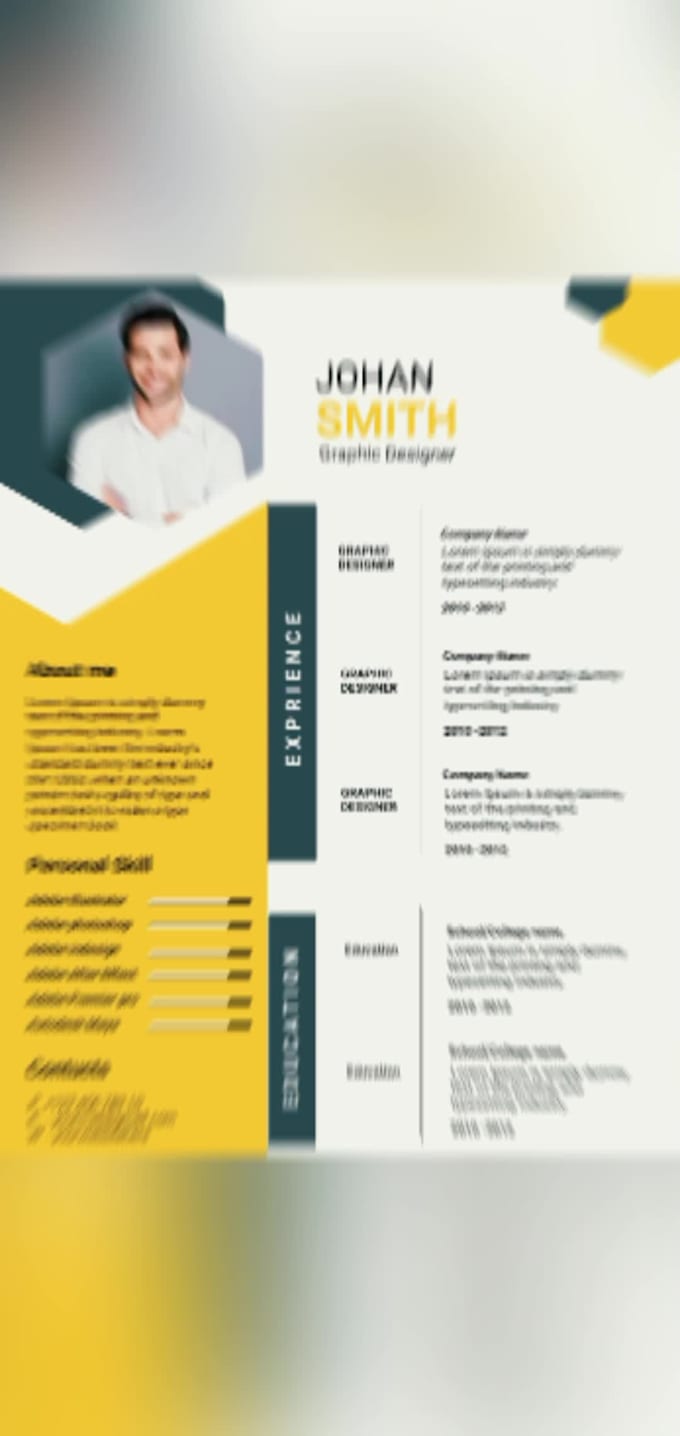 Perform professional resume design and cv design and writing by ...