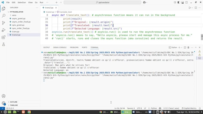 Teach, tutor or help you coding python, beginner to advance by Mousepotatoism | Fiverr