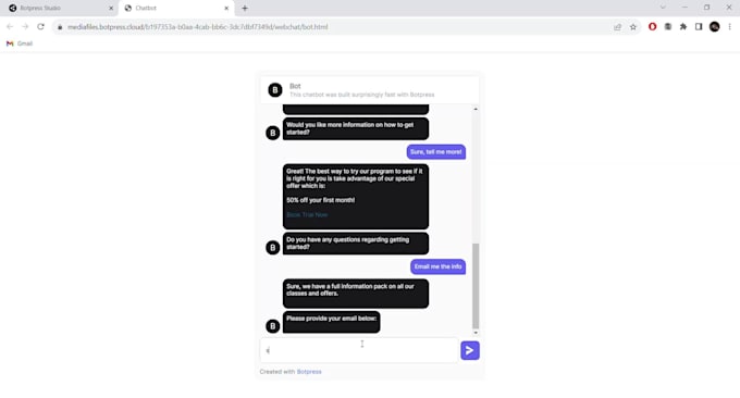 Build custom chatbots with botpress manychat by Simyemai | Fiverr Build custom chatbots with botpress manychat by Simyemai | Fiverr