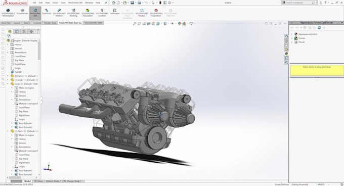 Do A 3d Conception In Solidworks By Medazizbr Fiverr