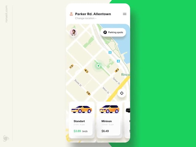 Develop taxi booking app taxi app booking app uber clone app cab booking app by Kogno_tech | Fiverr